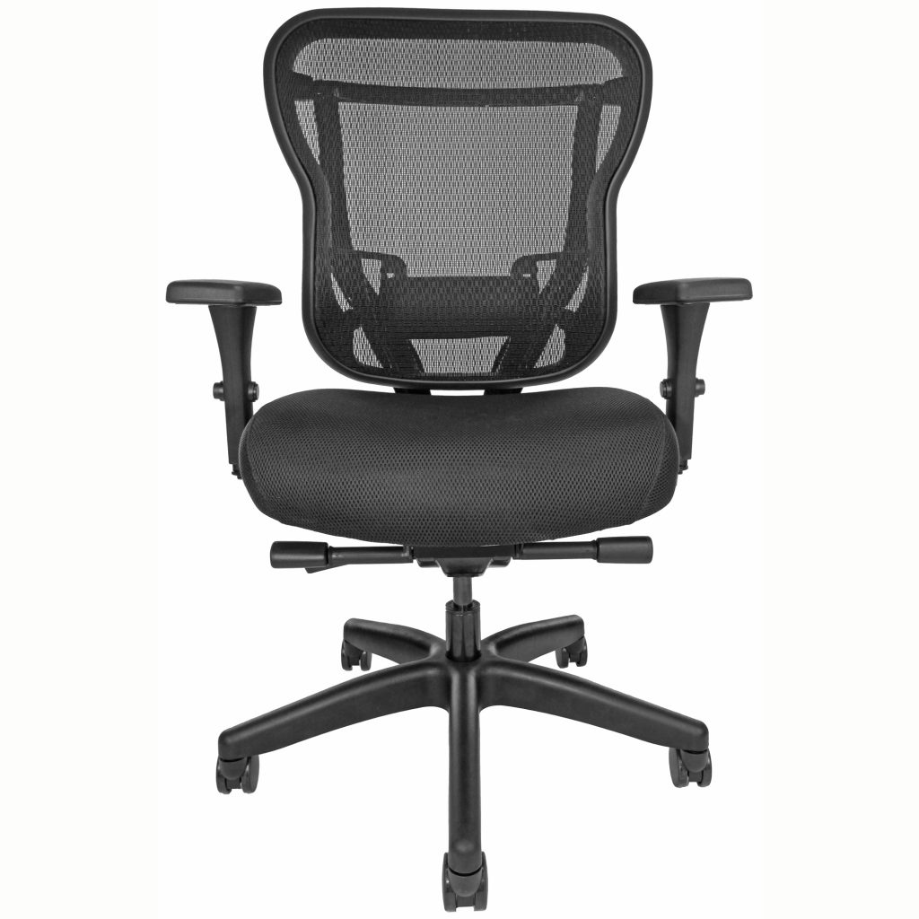 “Rika” Ergonomic Chair With Extra-Thick Seat Cushion And Optional ...